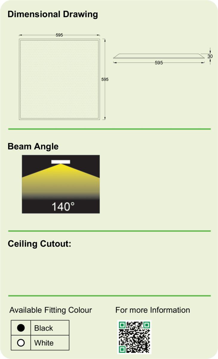 2x2 - Recessed LED Panel Light - Eco Solve LED Lighting