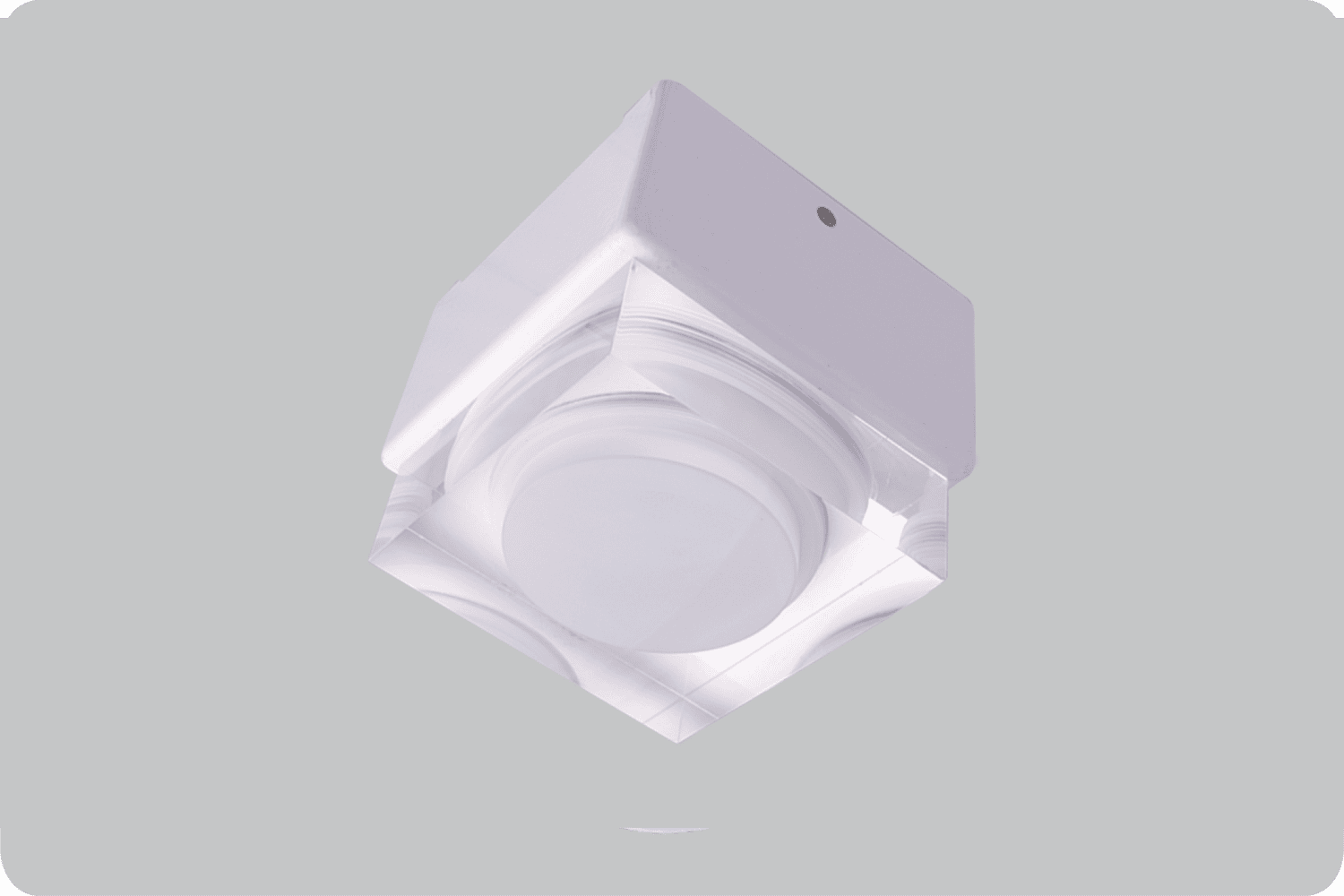 Crystal Light Sq Surface Down Light - Eco Solve LED Lighting