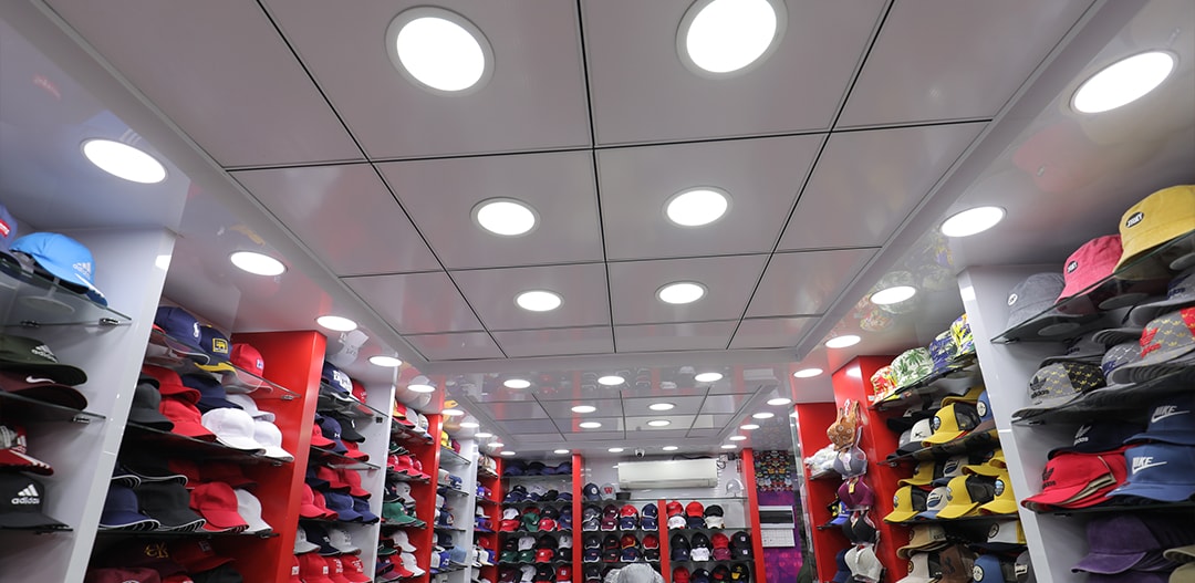 Real Cap Showroom – A Decade of Brilliance with Eco Solve Ceiling ...